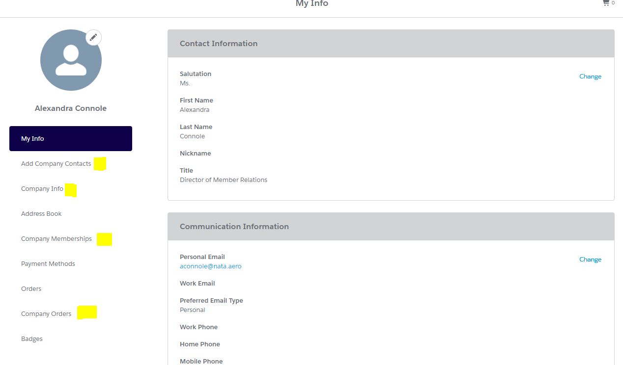 Navigating the NATA Portal